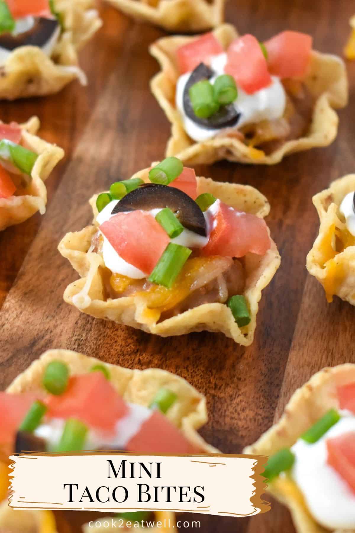 Mini Taco Bites - Cook2eatwell
