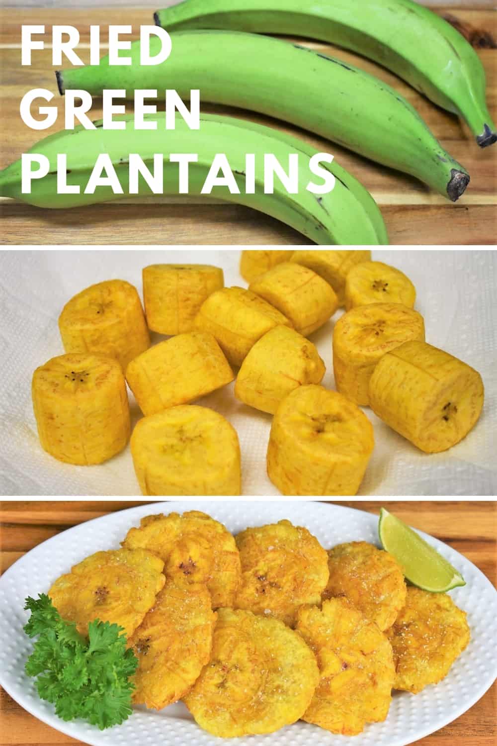 Tostones (Fried Green Plantains) - Cook2eatwell