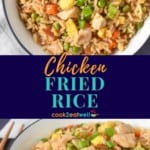 Chicken Fried Rice - Cook2eatwell