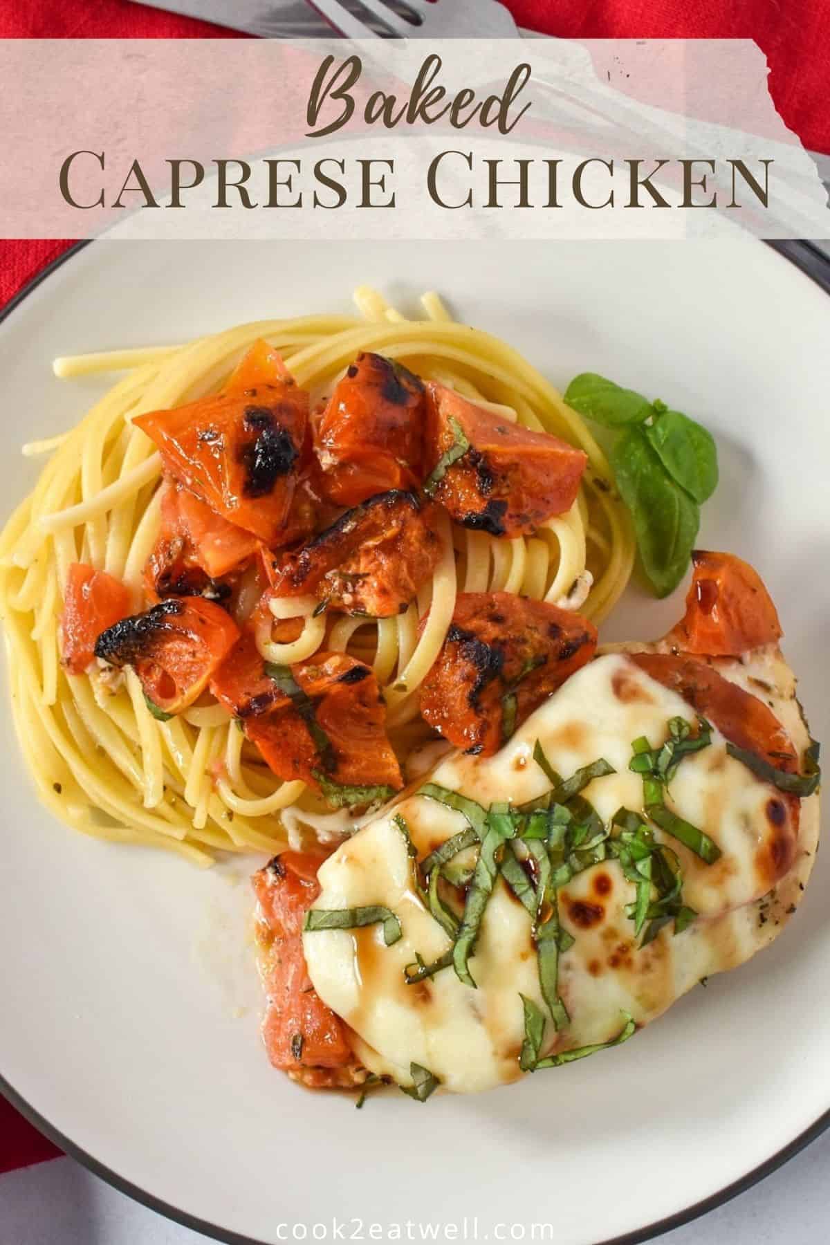 Baked Caprese Chicken - Cook2eatwell
