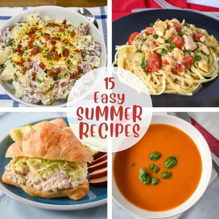 15 Easy Summer Recipes - Cook2eatwell
