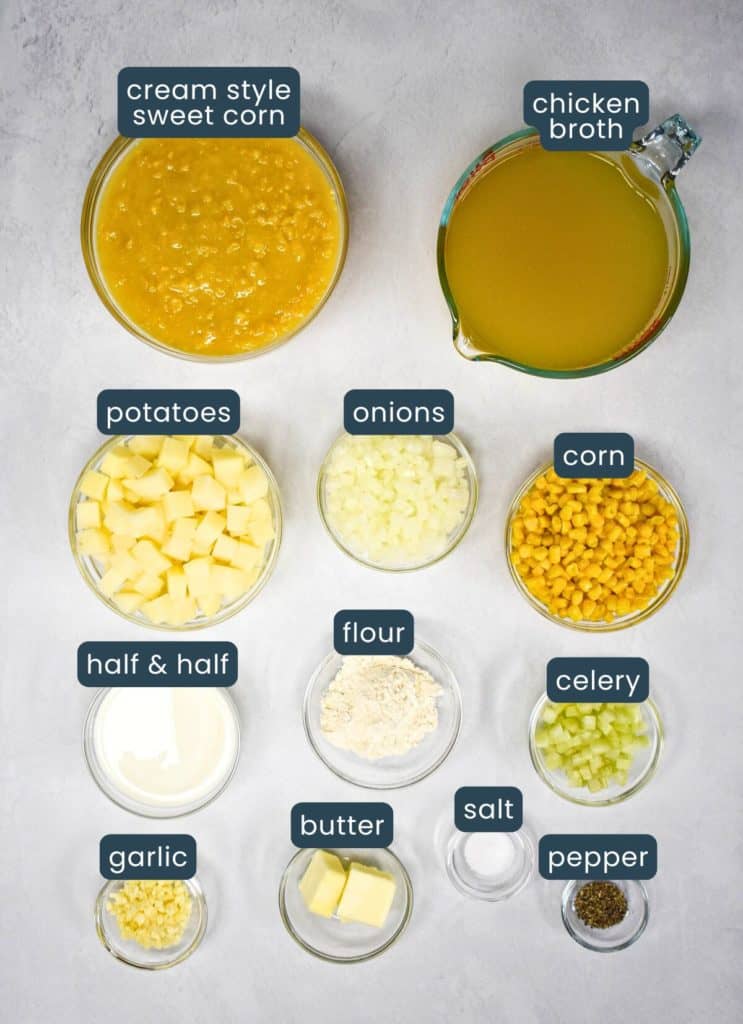 Potato Corn Chowder - Cook2eatwell