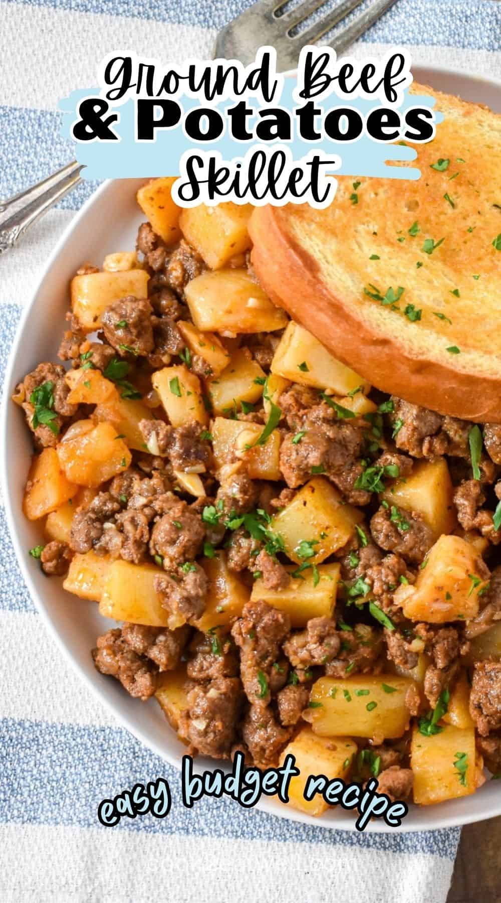 Ground Beef and Potatoes Skillet - Cook2eatwell