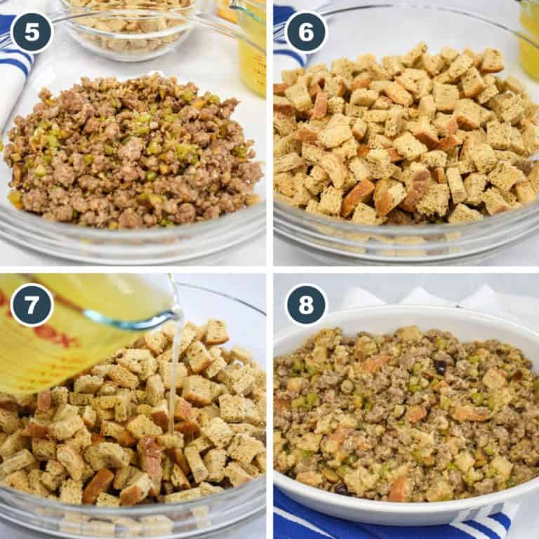Chestnut Sausage Stuffing - Cook2eatwell