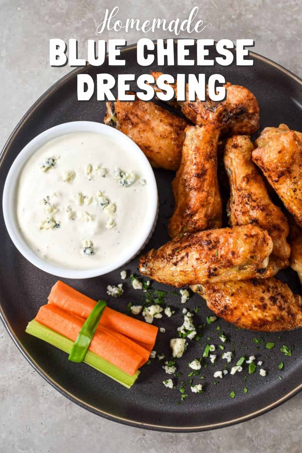 Homemade Blue Cheese Dressing - Cook2eatwell