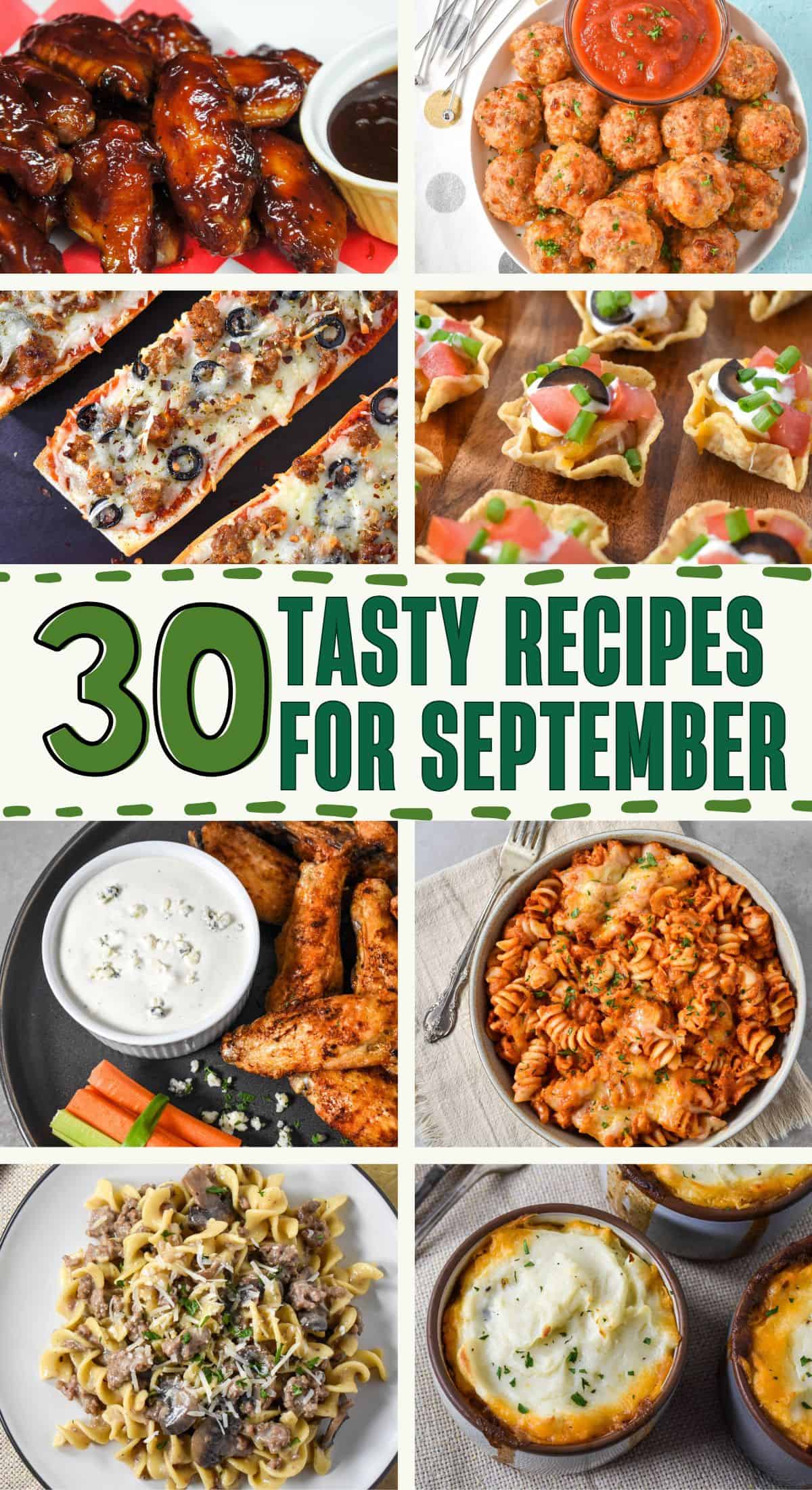 30 Recipes to Make in September - Cook2eatwell
