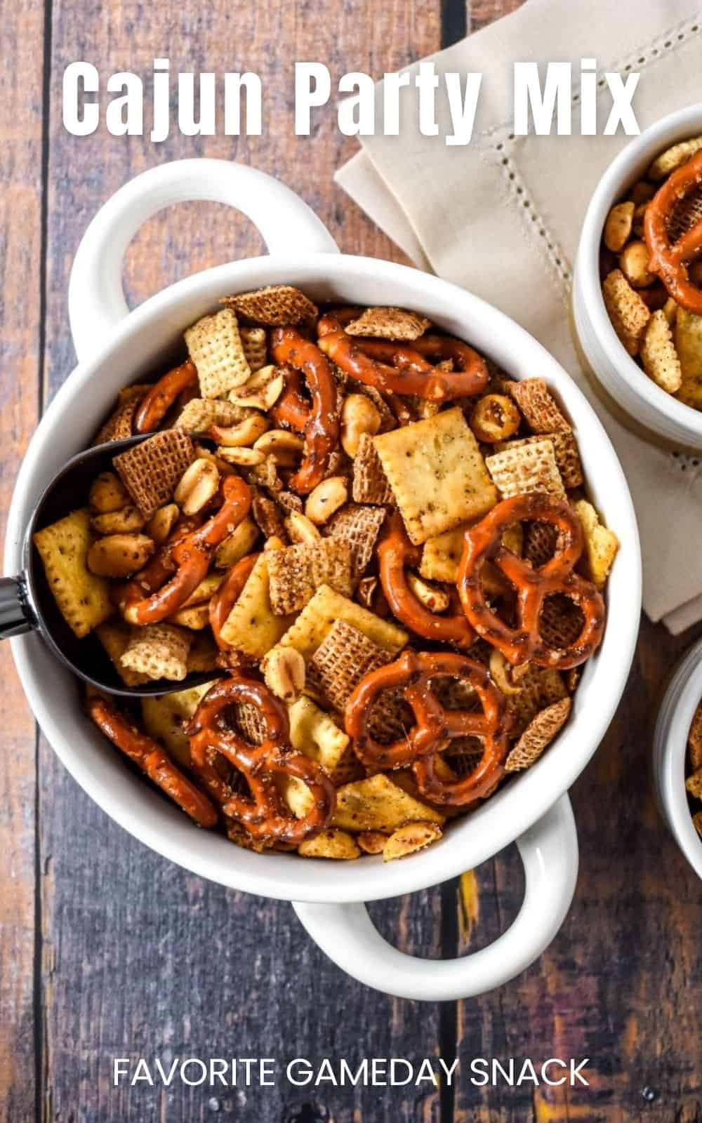 Cajun Party Mix - Cook2eatwell