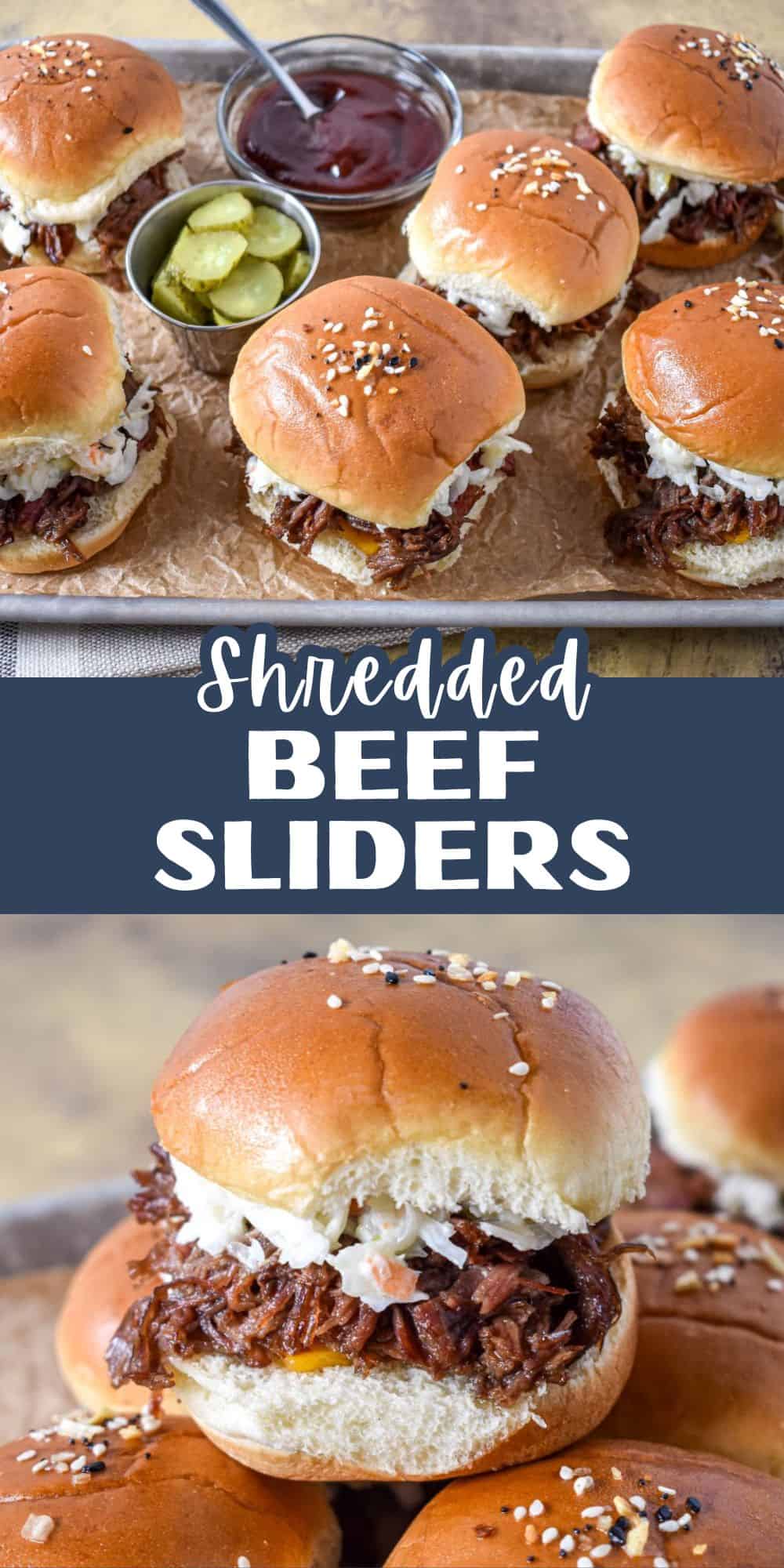 Shredded Beef Sliders - Cook2eatwell