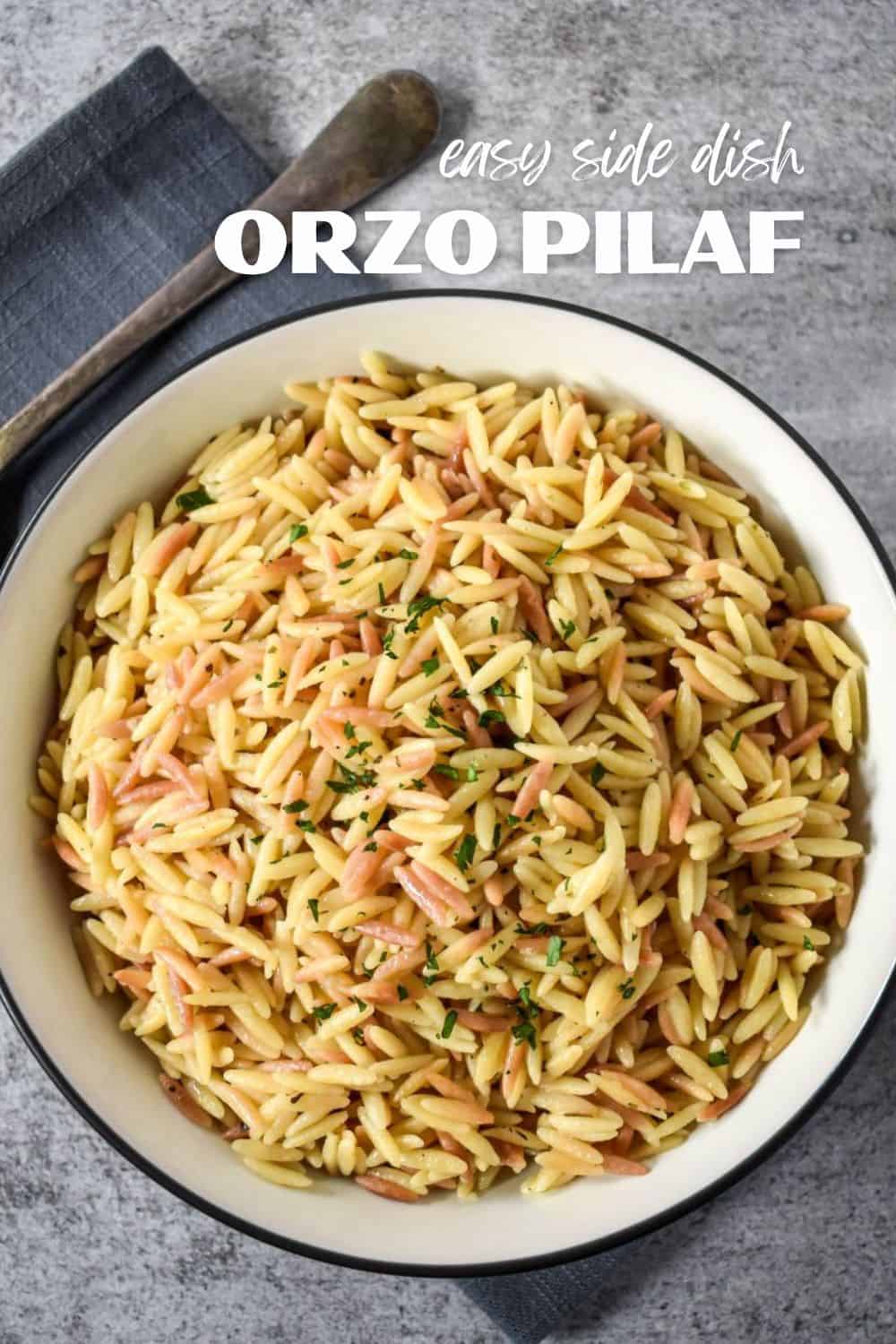 Orzo Pilaf - Cook2eatwell