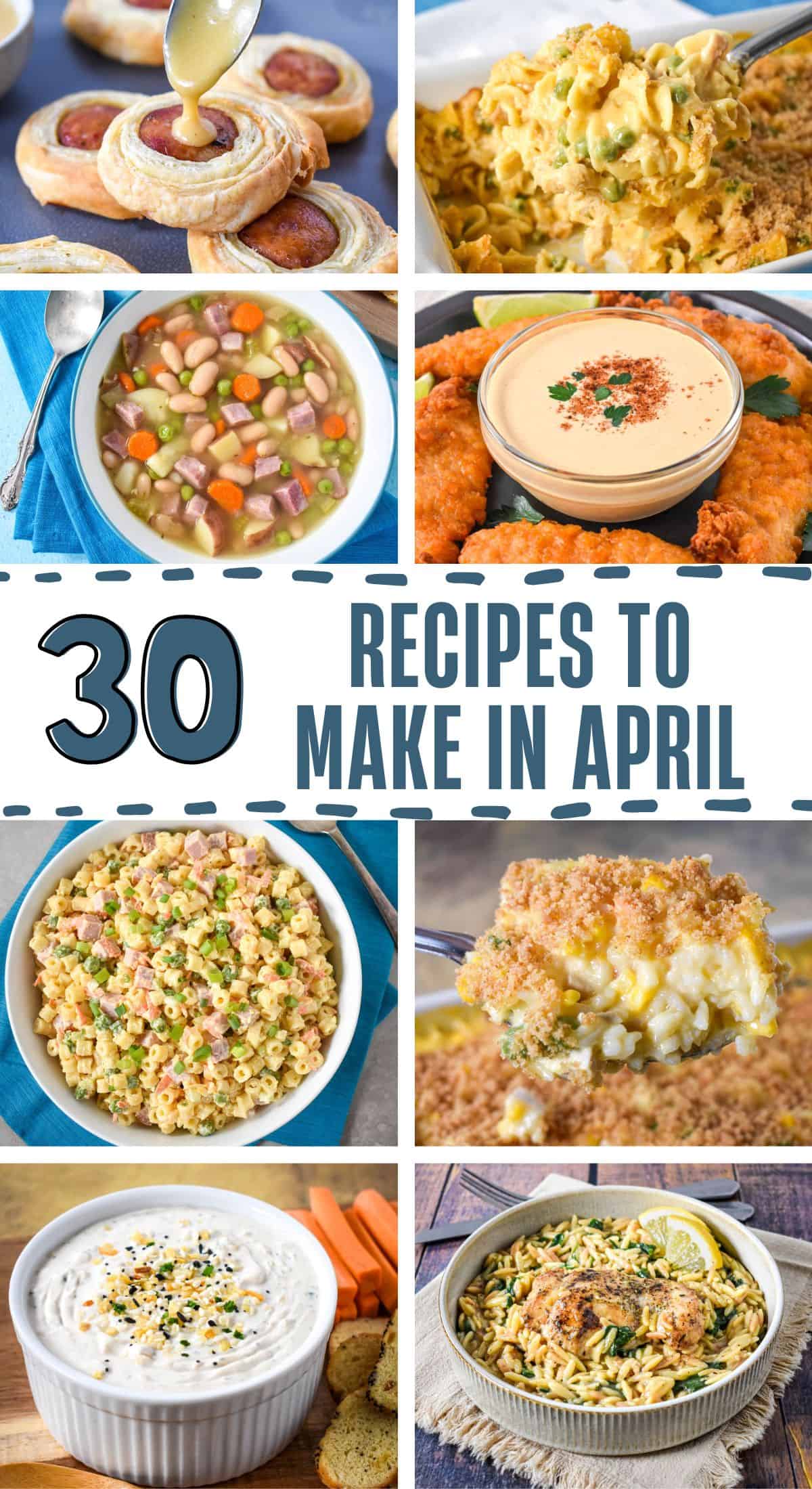 30 Recipes to Make in April - Cook2eatwell
